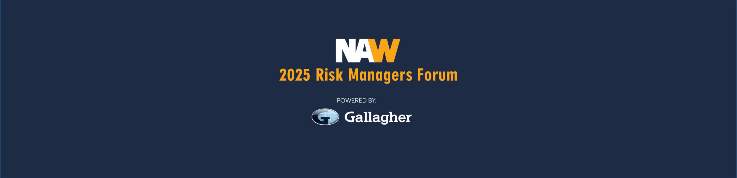 2025 Risk Manager Forum | National Association of Wholesaler-Distributors